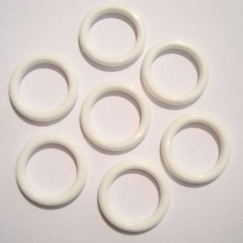 25 white plastic rings size 50mm clearance – Bits & Bats Online ...