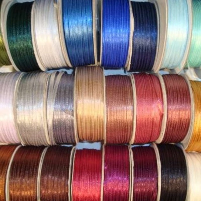100 metres of 3mm double satin ribbon [ list C ] – Bits & Bats Online ...