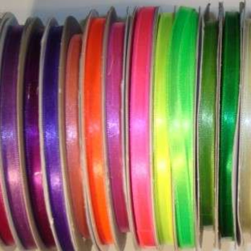 50 metres of 6mm single satin ribbon [ list B ] – Bits & Bats Online ...